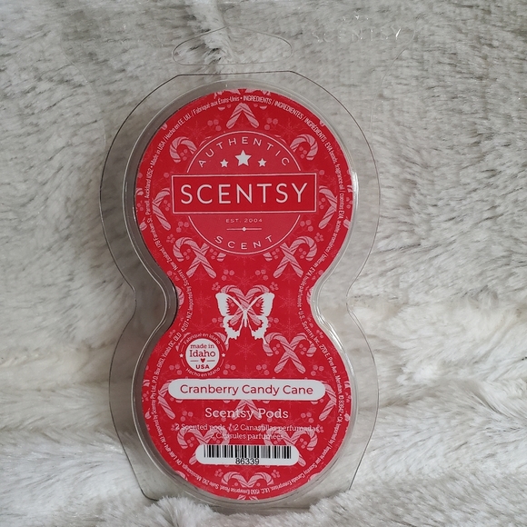 Scensty | Accents | Scentsy Cranberry Candy Cane Scentsy Pod | Poshmark